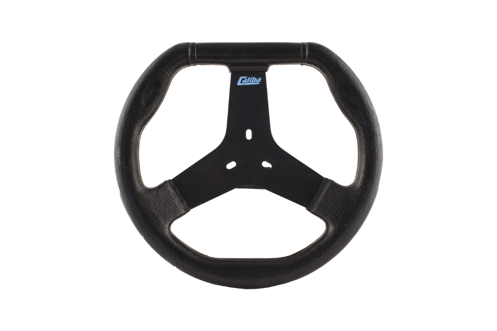 Caliba 300mm Flat Top Steering Wheel - Biz Karts
